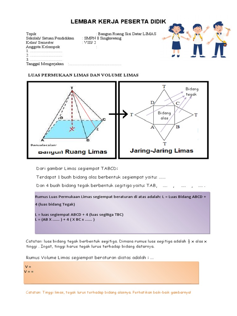LKPD Limas | PDF