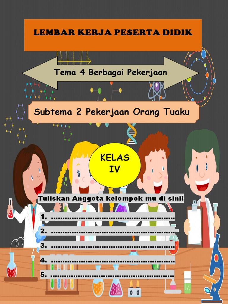 LKPD Kelas 4 Tema 4 Subtema 3 Pembelajaran 1 | PDF