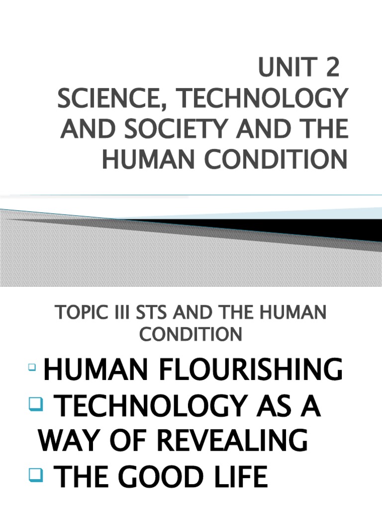 Topic III Sts Human Flourishing | PDF | Hypothesis | Scientific Method