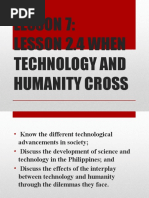 When Technology and Humanity Cross | PDF | Television | Desktop Computer