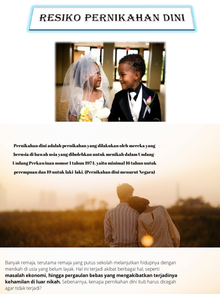 Risiko Pernikahan Dini Pdf