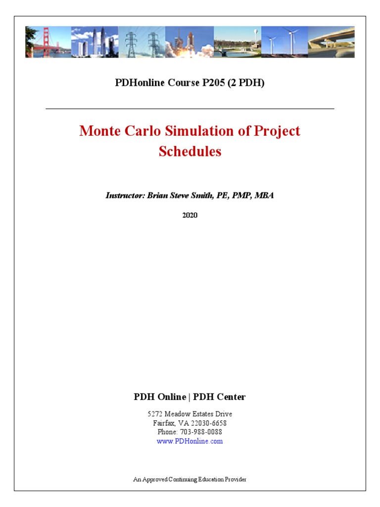 Project Management | PDF | Simulation | Monte Carlo Method
