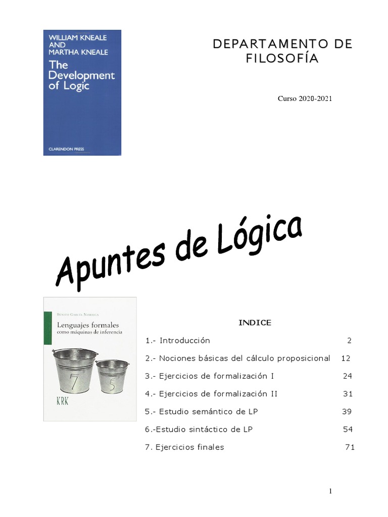 Logica 2020-2021 | PDF | Lógica | Proposición