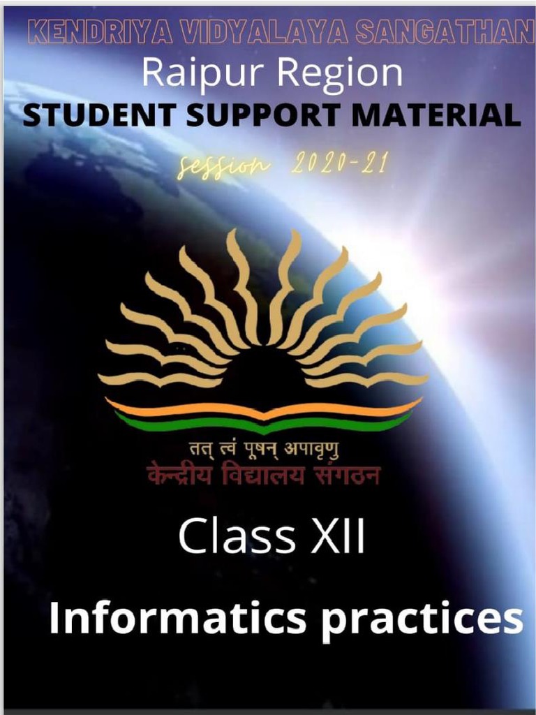 Student Support Material For All Students - Class - XII - IP - 0 | PDF ...