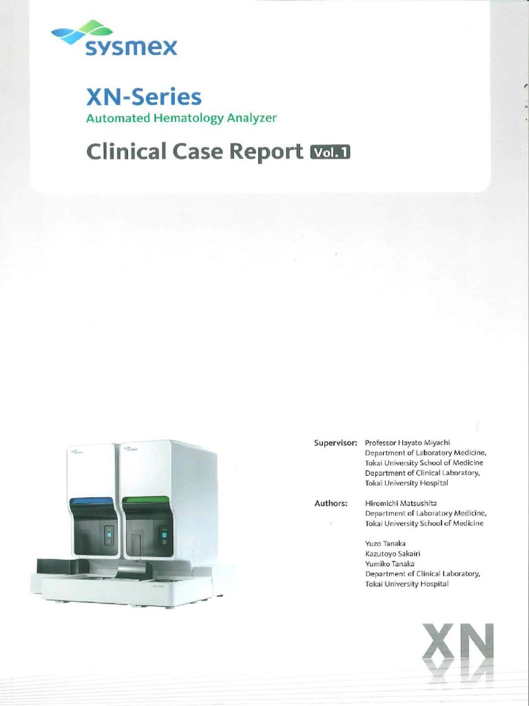 XN - Clinical Case - Report | PDF | White Blood Cell | Leukemia