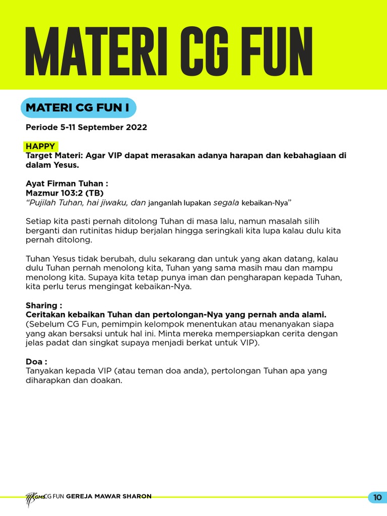 Materi CG Fun | PDF