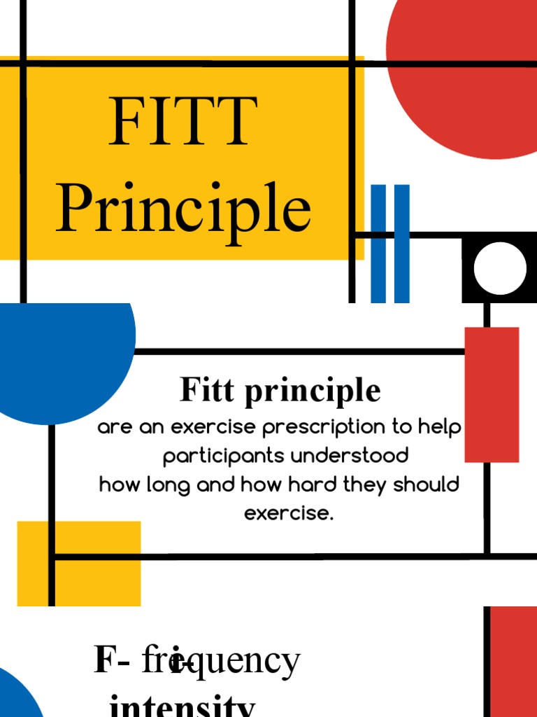 FITT Principle | PDF