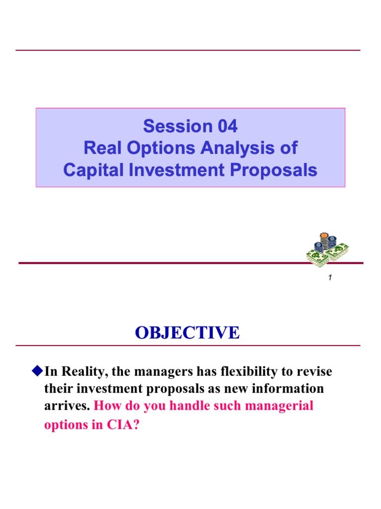 04 Real Option Analysis | PDF | Net Present Value | Call Option