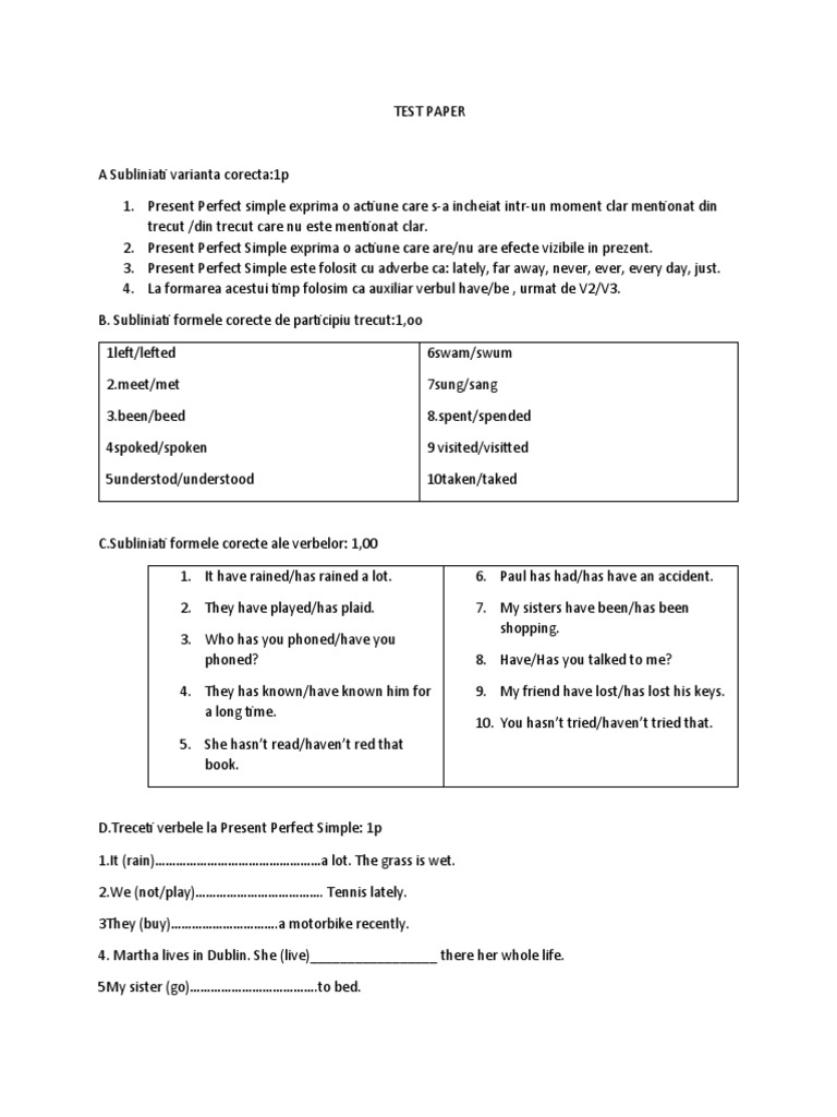 Test 7b | PDF | Ivory