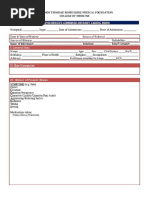 EMR Downtime Patient Chart Documentation Form | PDF | Medical ...