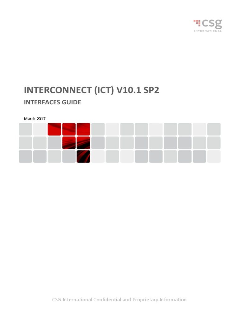 ICT v10.1 SP2 INTF EN | PDF | Computers