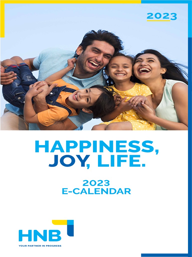 HNB Mobile Calendar | PDF