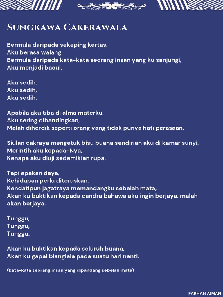 Masarau Karya BM | PDF