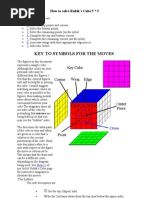 Rubik's Cube Instructable | PDF | Logic Puzzles | Teaching Mathematics