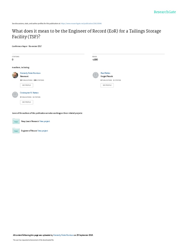 Engineer of Record (EoR) | PDF | Quality Assurance | Design
