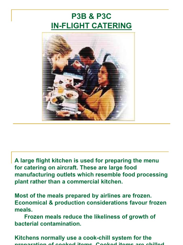 In Flight Catering | PDF