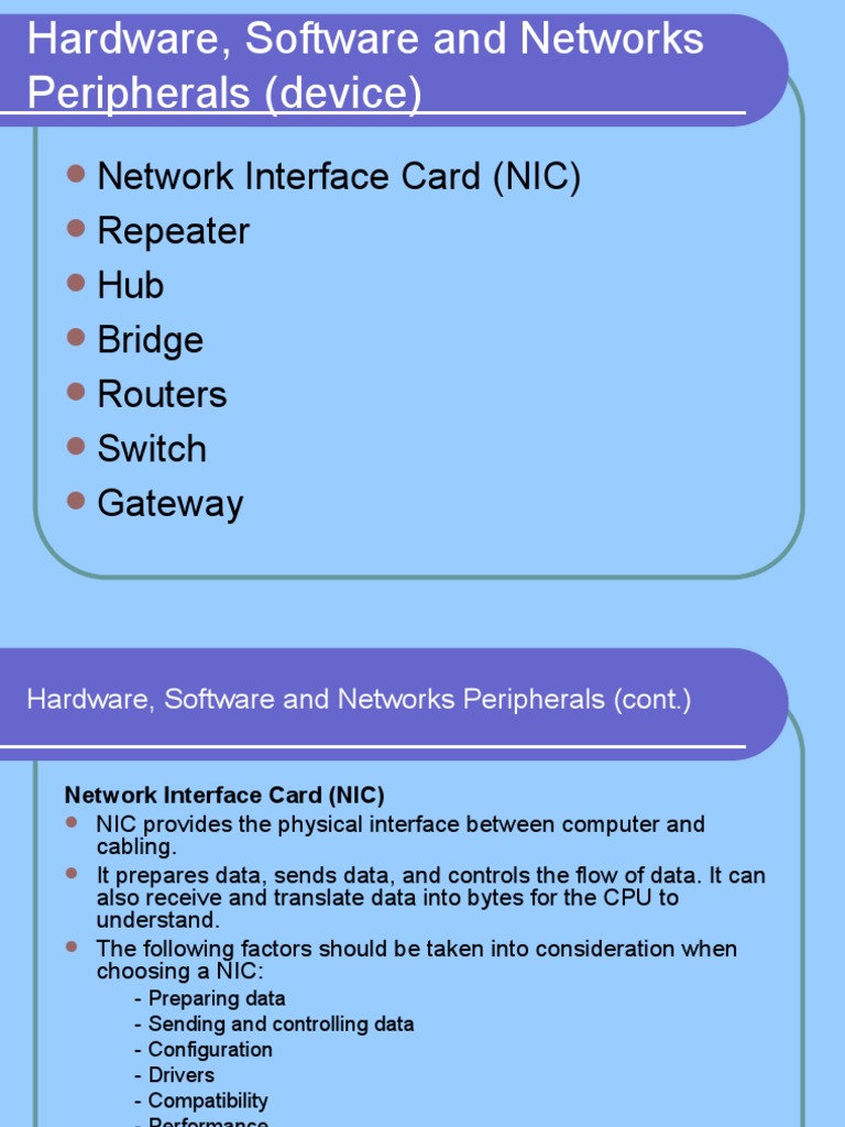 Networking and Internetworking Devices | PDF | Computer Network | Network Switch