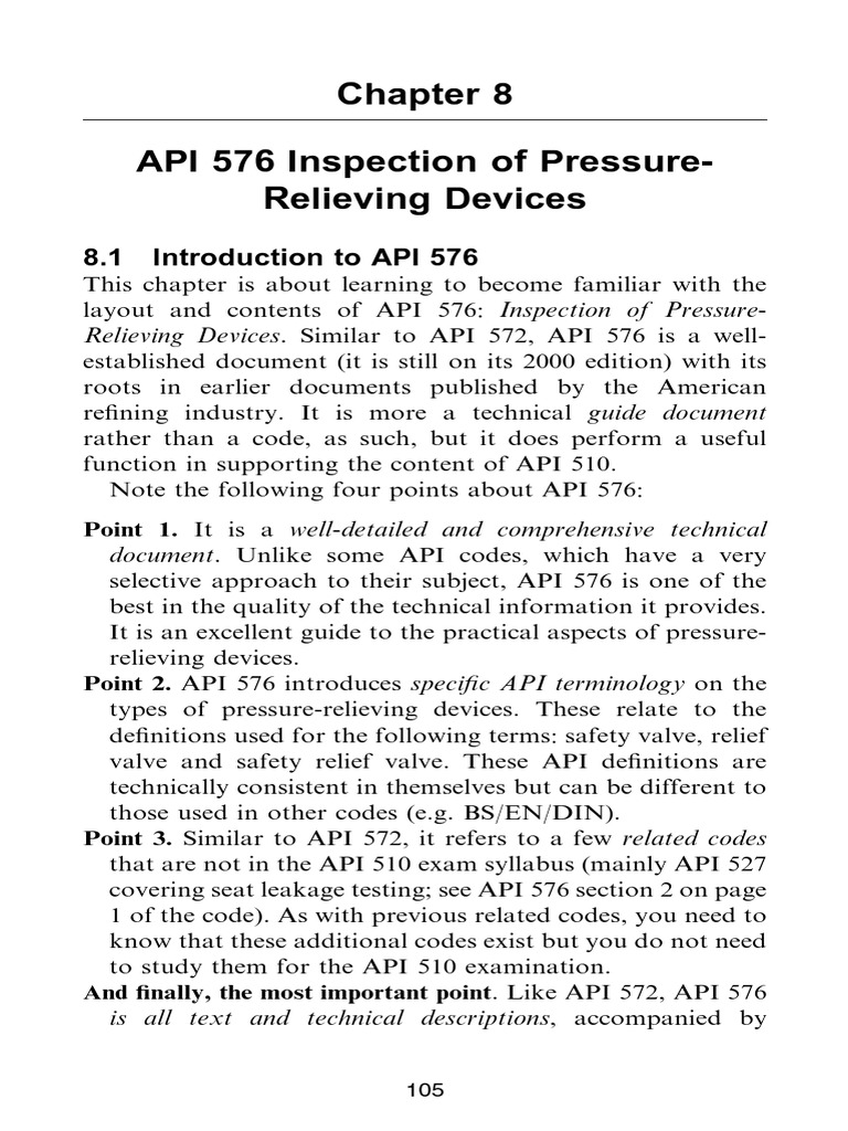 API 576 Guide for Inspectors | PDF | Valve | Stainless Steel