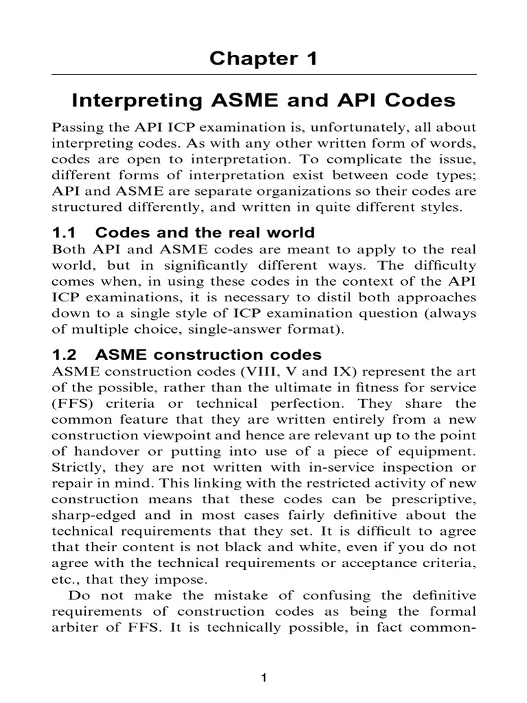 Interpreting ASME and API Codes | PDF | International System Of Units ...