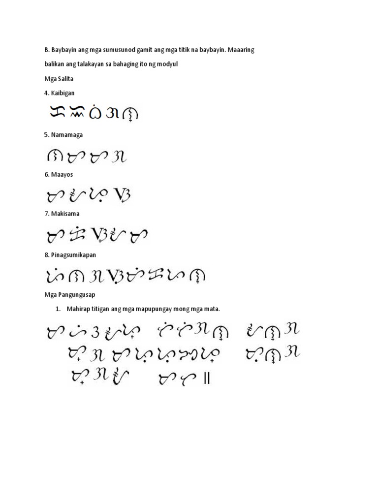 BAYBAYIN | PDF