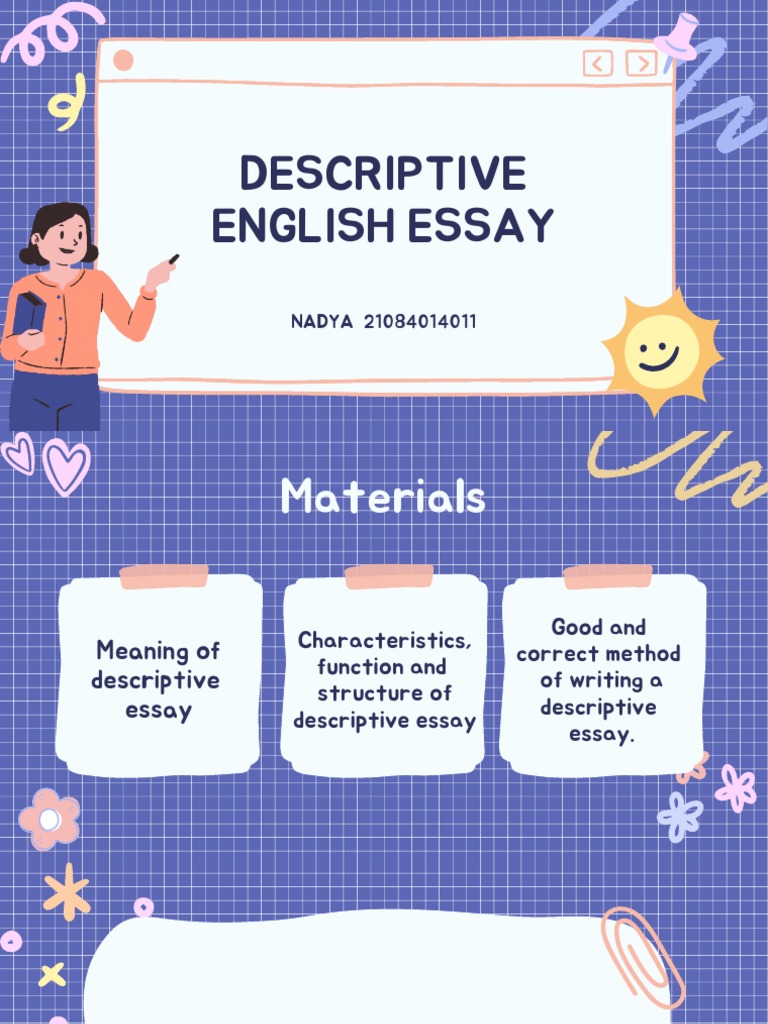 Guide to Writing a Descriptive Essay | PDF | Essays | Thesis