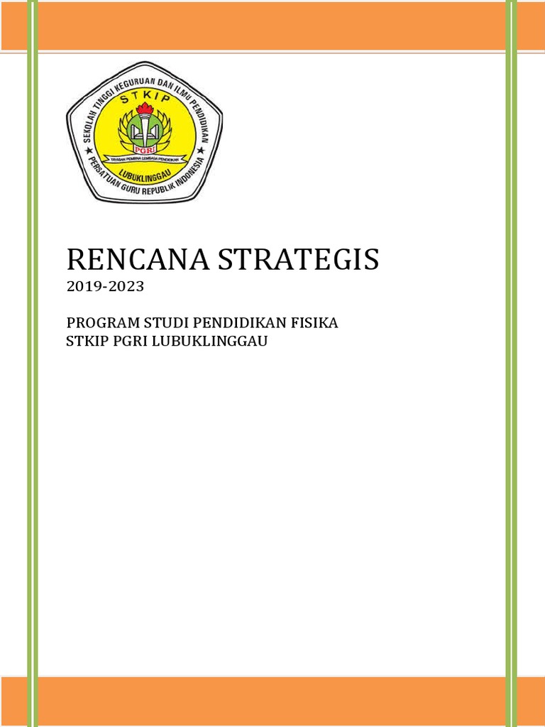 Contoh Renstra | PDF