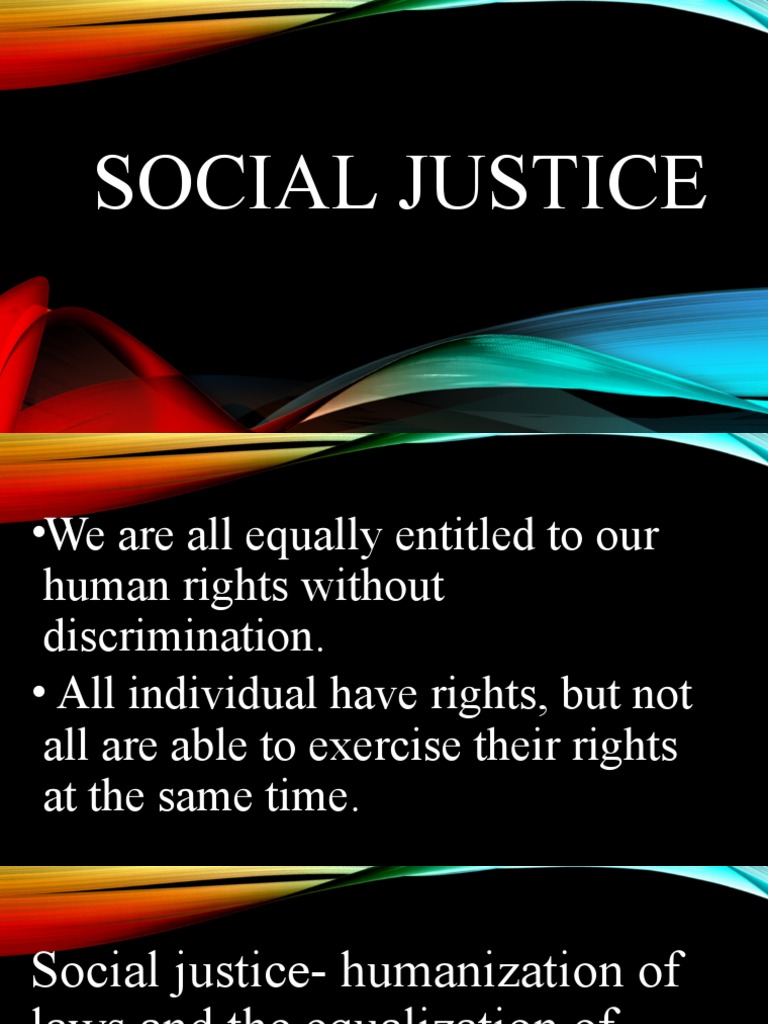 Understanding Social Justice Principles | PDF | Politics