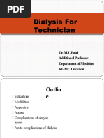 Dialysis Flow Sheet | PDF