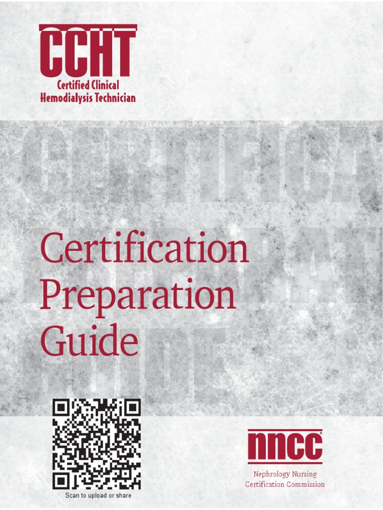 CCHT Prep Guide | PDF | Test (Assessment) | Hemodialysis
