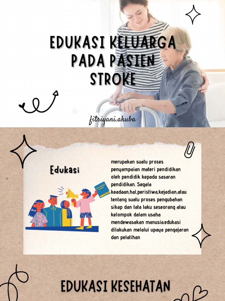 Fitriyani Akuba - Edukasi Keluarga Pada Pasien Stroke - Compressed | PDF