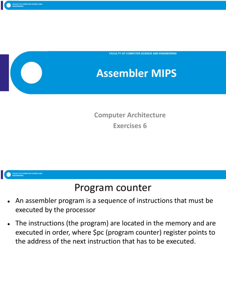 Exercises 06 - MIPS - 2020 | PDF | String (Computer Science) | Subroutine
