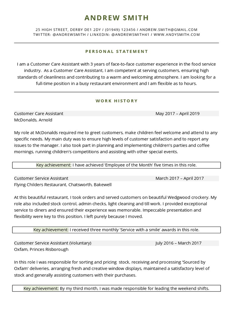 ATS Friendly Smart CV Template | PDF