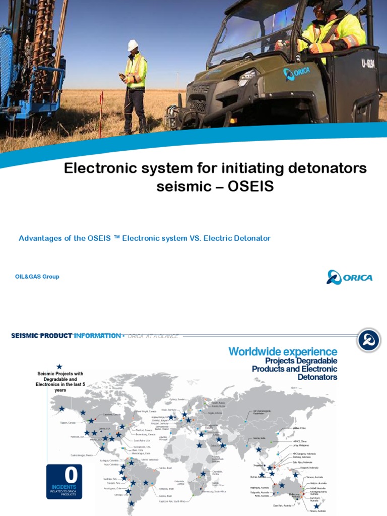 Advantages of Electronic System Vs Electric Detonator | PDF ...