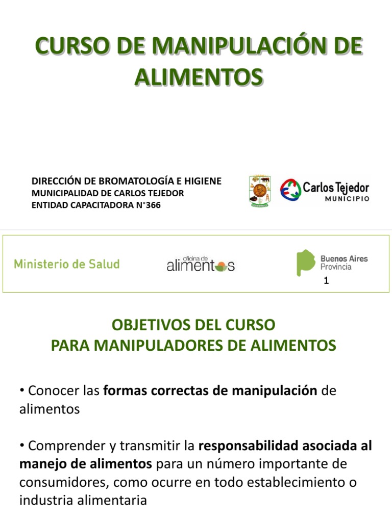 Manual Teórico Curso De Manipulación De Alimento Pdf Alimentos Gluten