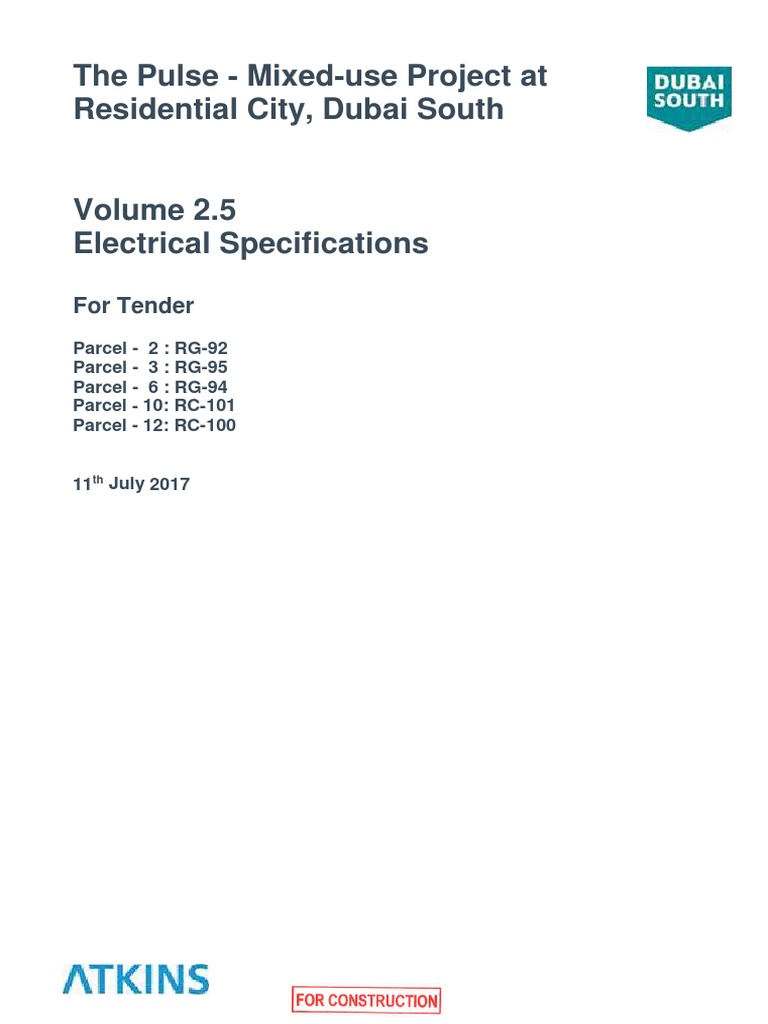 2.5 Electrical Specification | PDF | Specification (Technical Standard ...