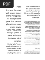 PIKO-GAME | PDF