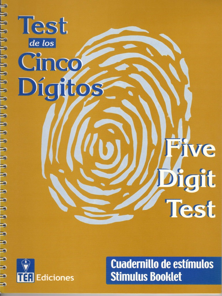 5 Digitos Test | PDF