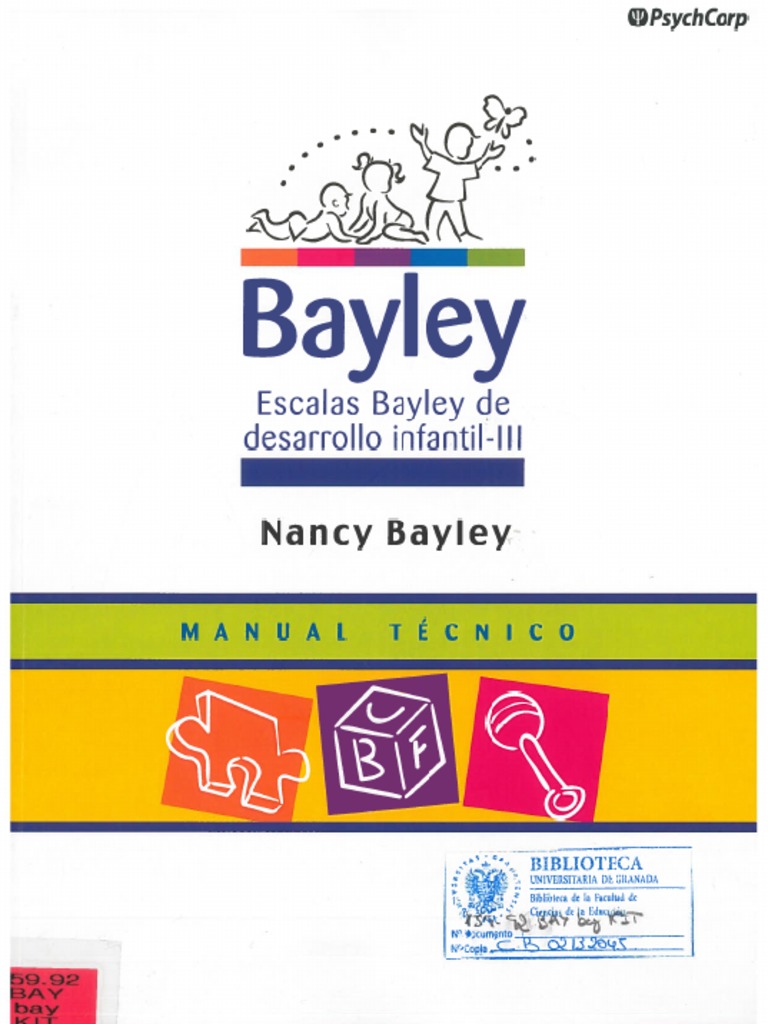 Bayley Escalas de Desarrollo Infantil Iii | PDF