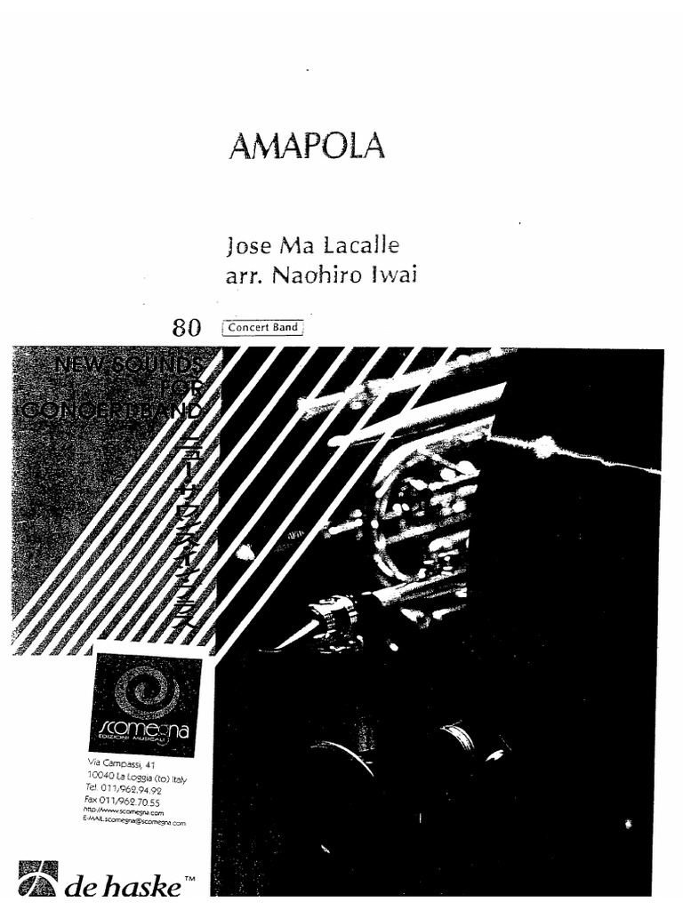 AMAPOLA Partitura | PDF