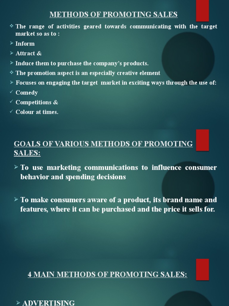 Sales Promotion Strategies Explained | PDF | Sales | Promotion (Marketing)
