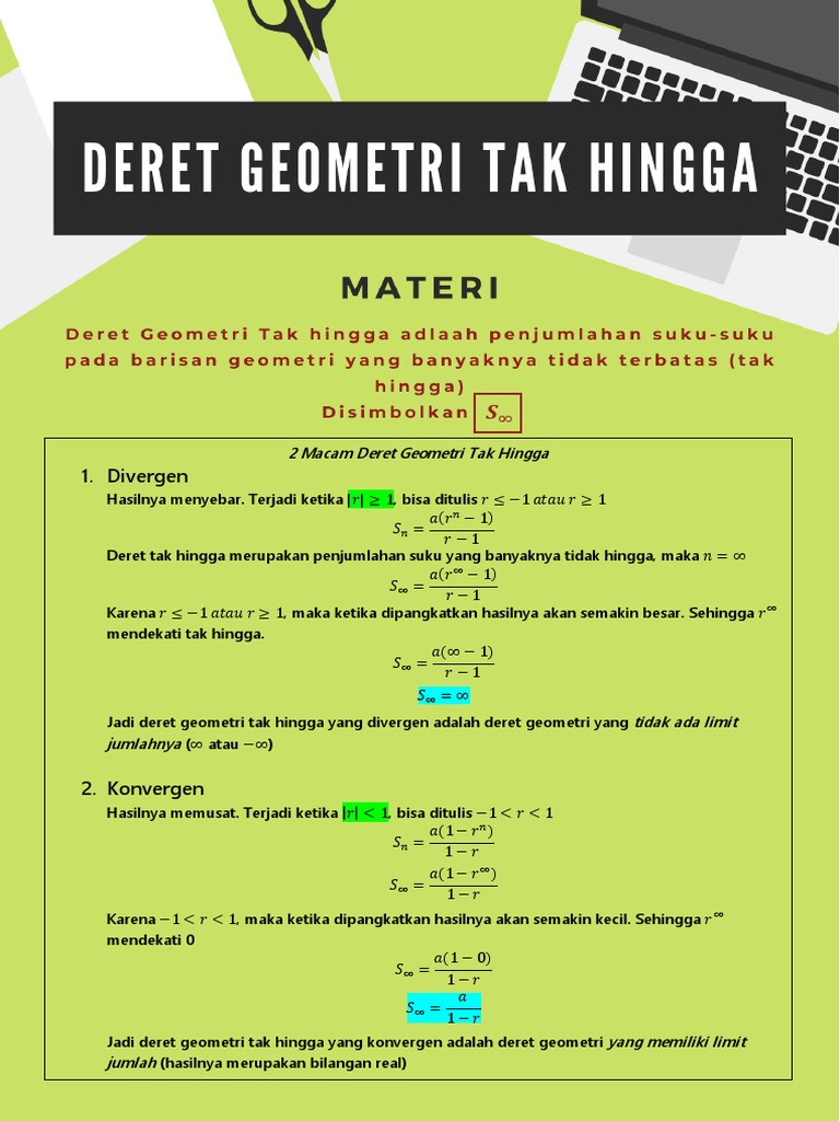 Modul Deret Tak Hingga | PDF