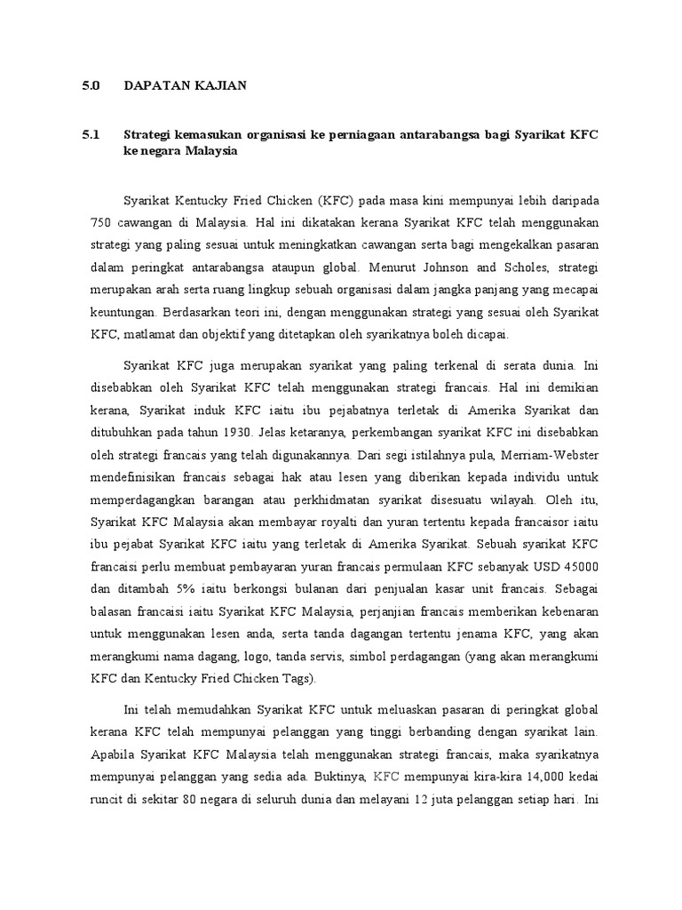 Dapatan Kajian 1 | PDF