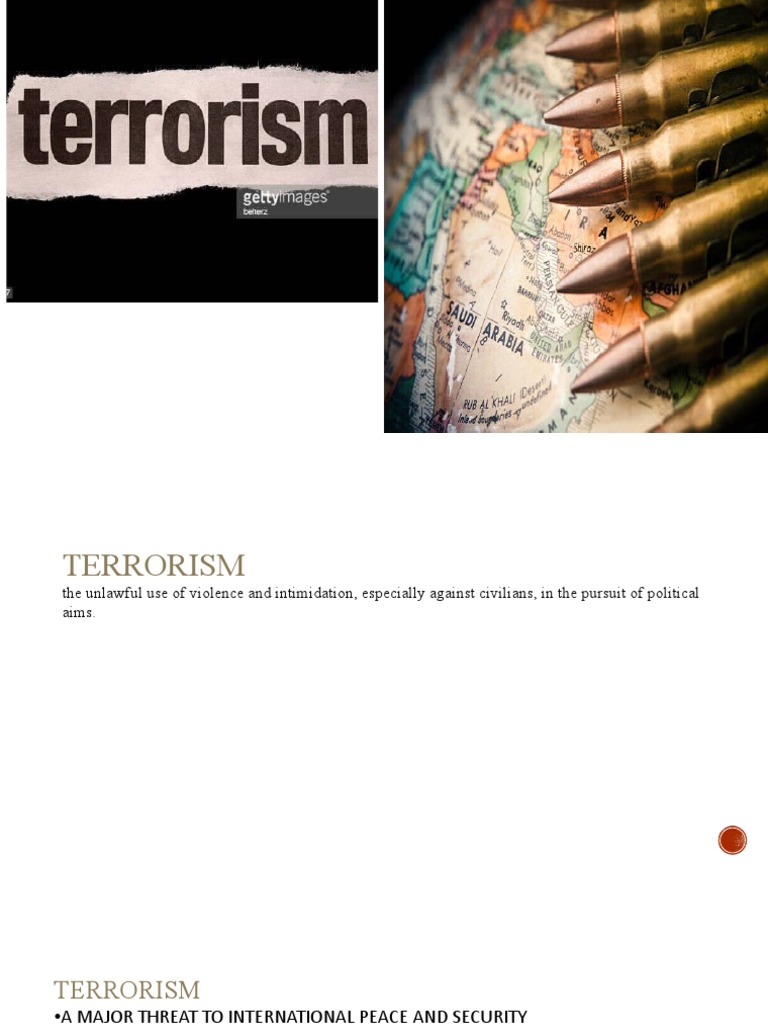Terrorism | PDF | Mandatory Palestine | International Relations