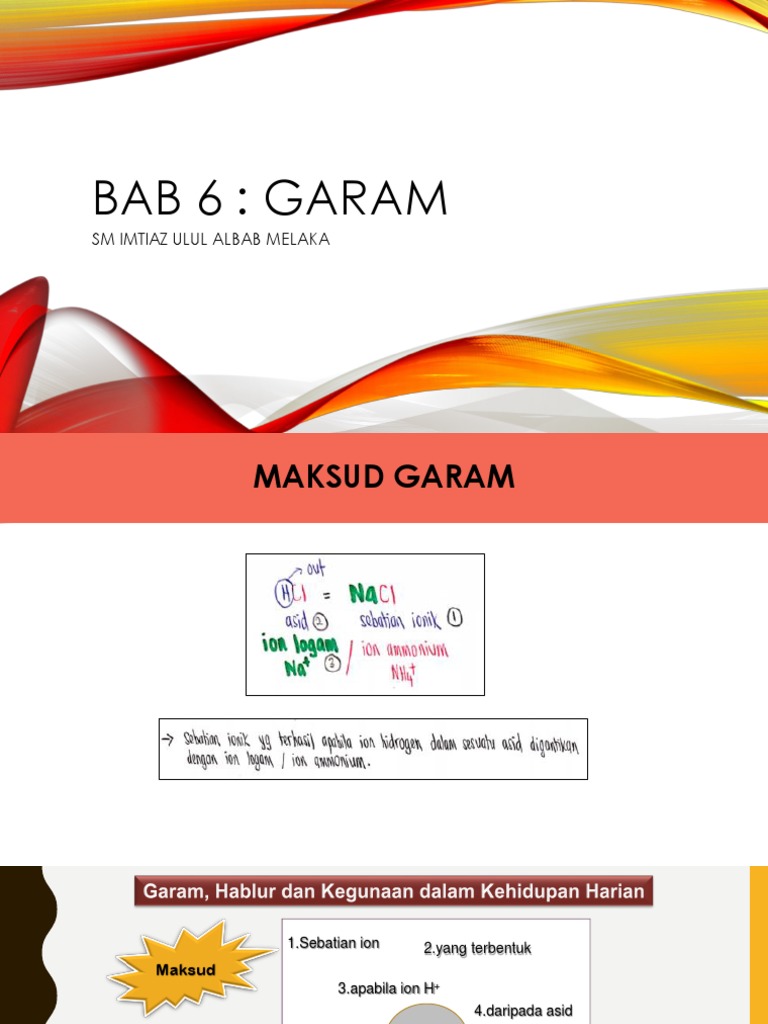 Bab 6 - GARAM | PDF
