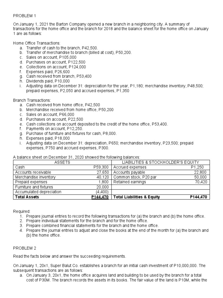 Assignment HB | PDF | Expense | Depreciation