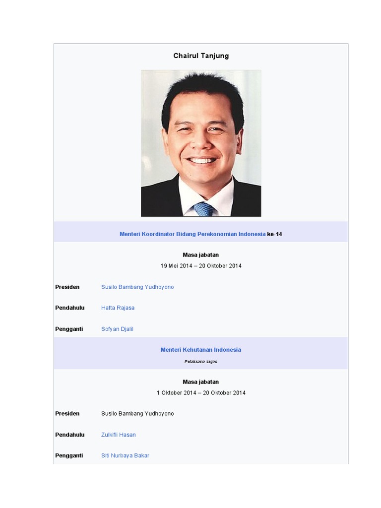 Chairul Tanjung | PDF