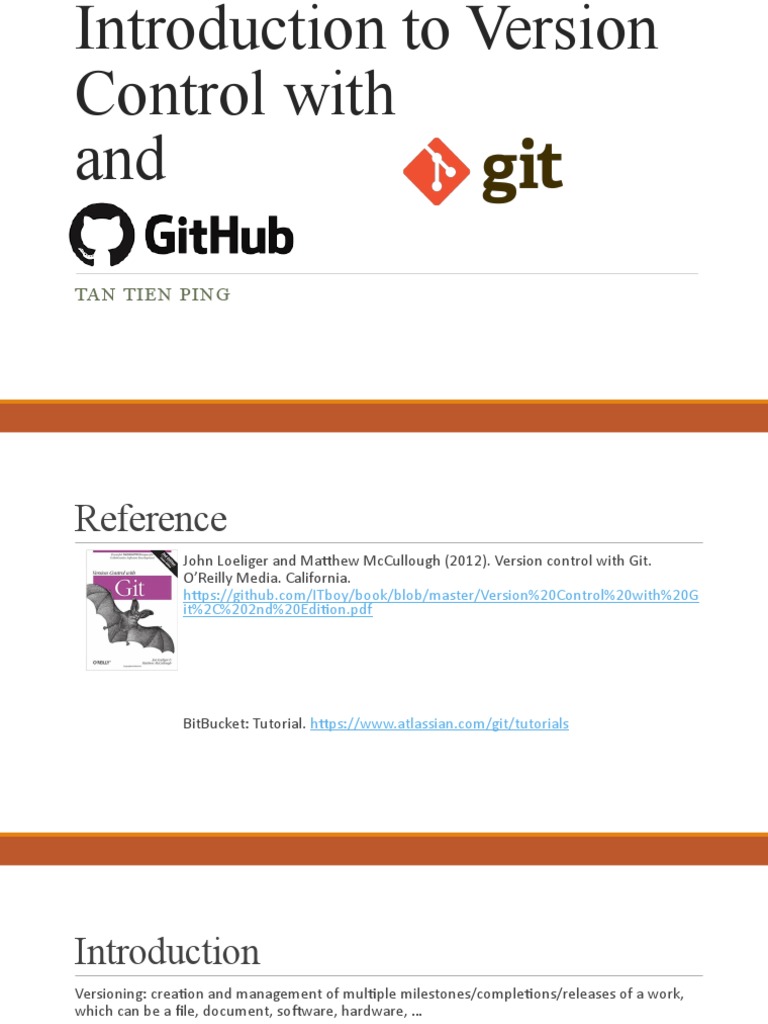 CAT201 03 Intro Git Github | PDF | Version Control | Computer Engineering CAT201 03 Intro Git Github | PDF | Version Control | Computer Engineering