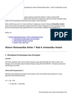 Rumus Bruto, Netto, dan Tara | PDF