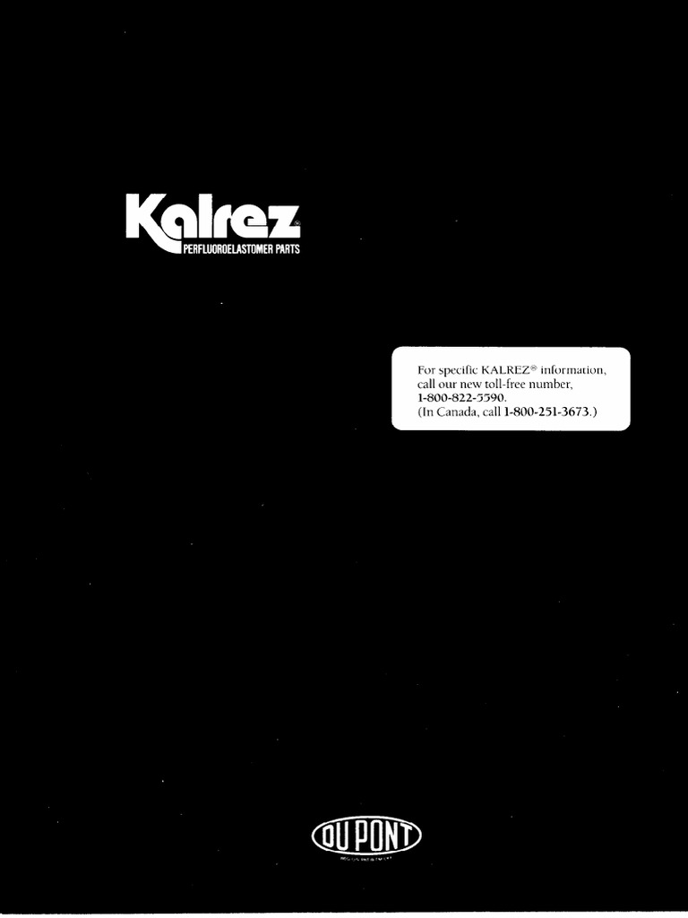 Parr - DuPont - Kalrez O Ring Selection Corrosion Info | PDF