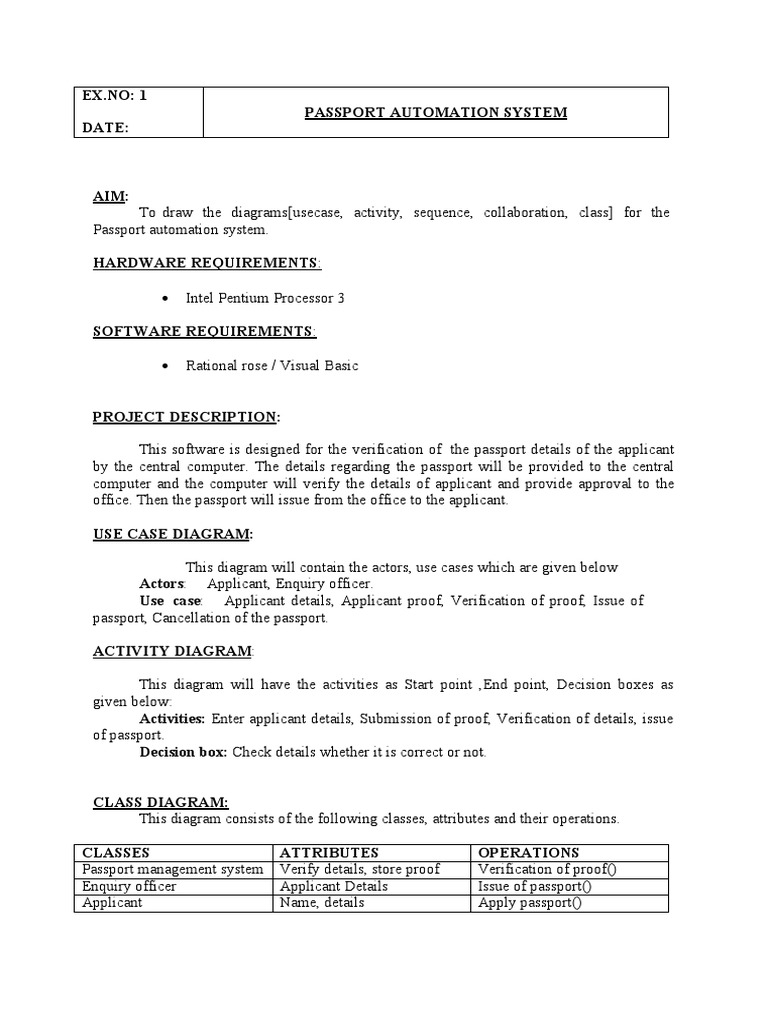 OOAD Lab Manual 2022 | PDF | Formal Verification | Use Case